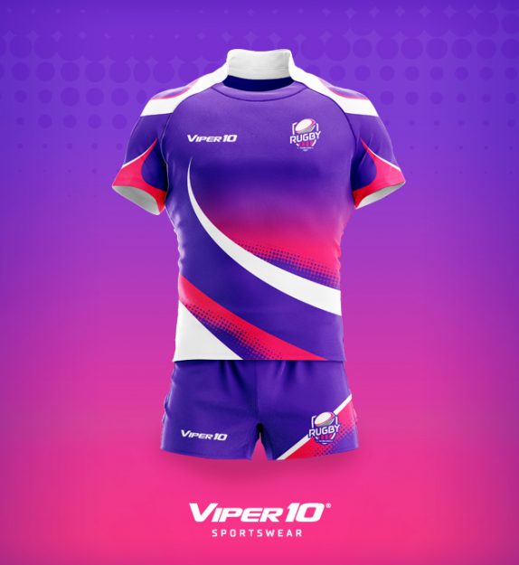 Viper 10 Rugby 7s & Tour Kit - Purple Mist - Viper 10 Sportswear